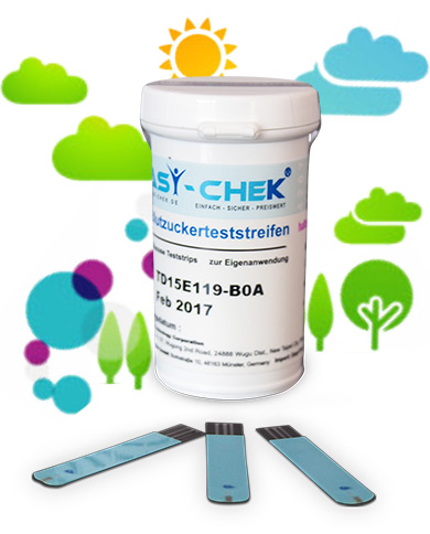 Das Blutzuckermessgerät von Easy-Chek - sicher und einfach - Easy-Chek